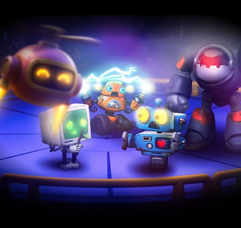 Robot Rumble — Fast-Paced Strategy Game