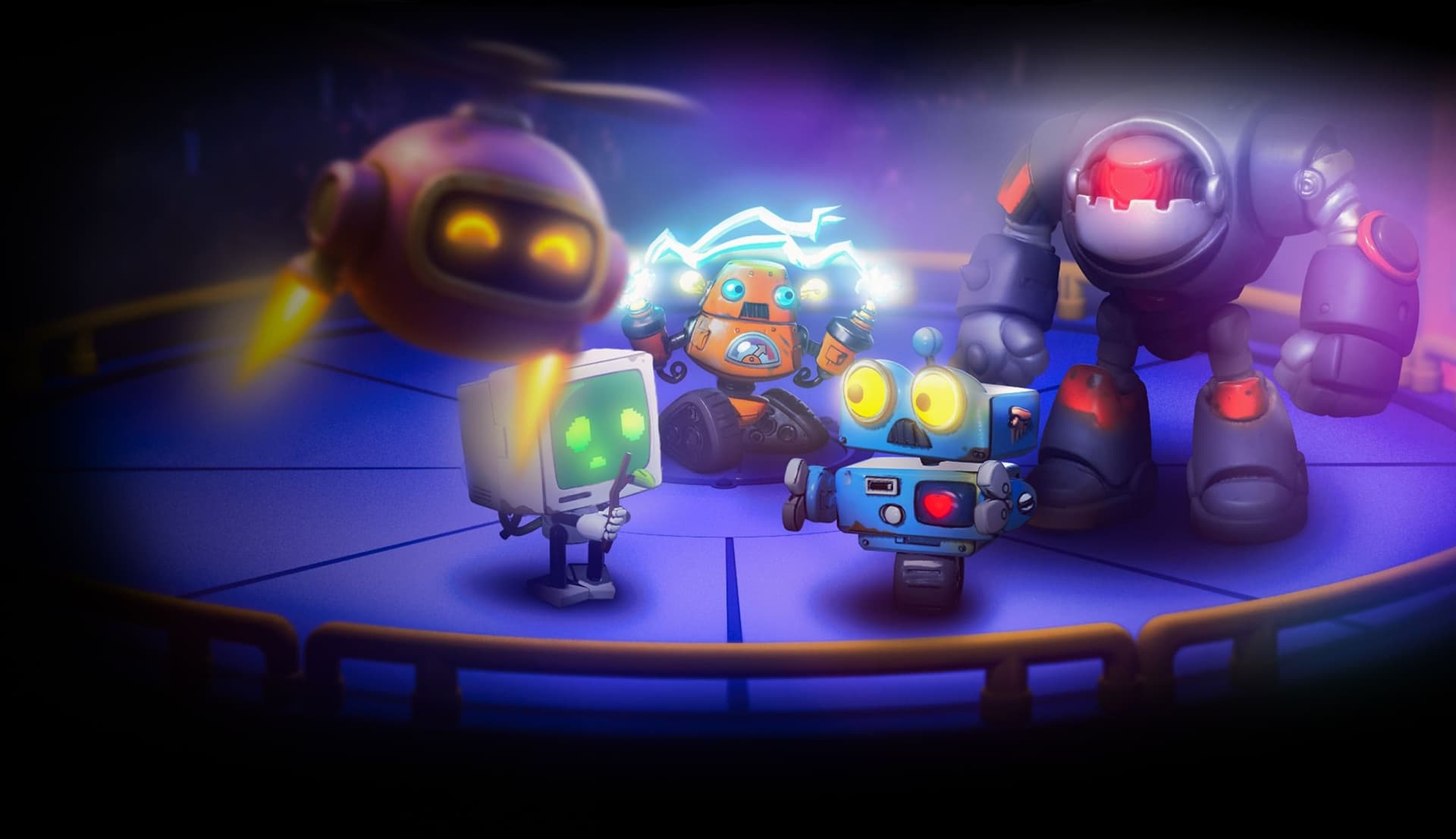 Robot Rumble — Fast-Paced Strategy Game