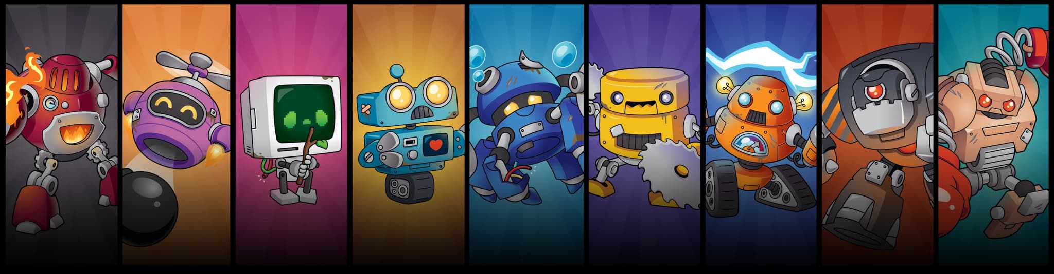Robot Rumble — Fast-Paced Strategy Game