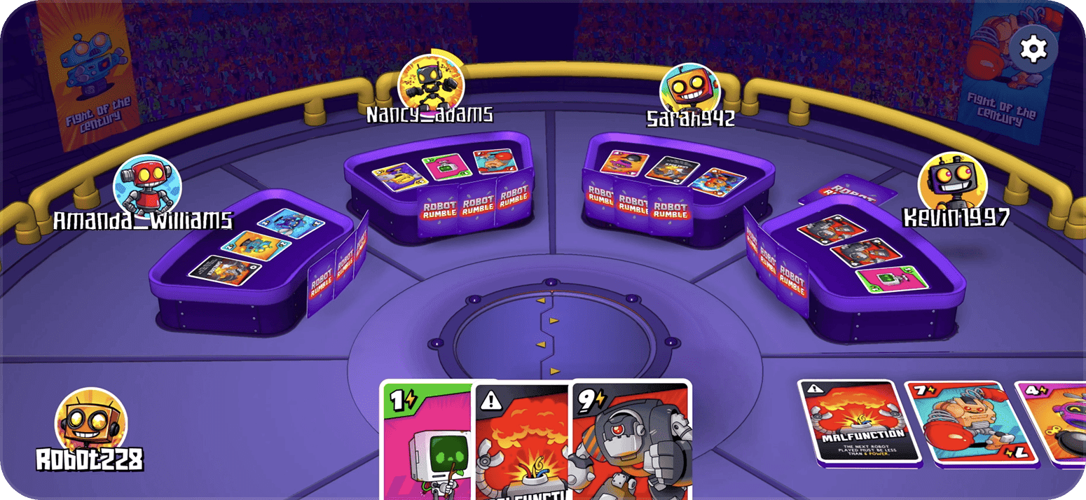 Robot Rumble — Fast-Paced Strategy Game